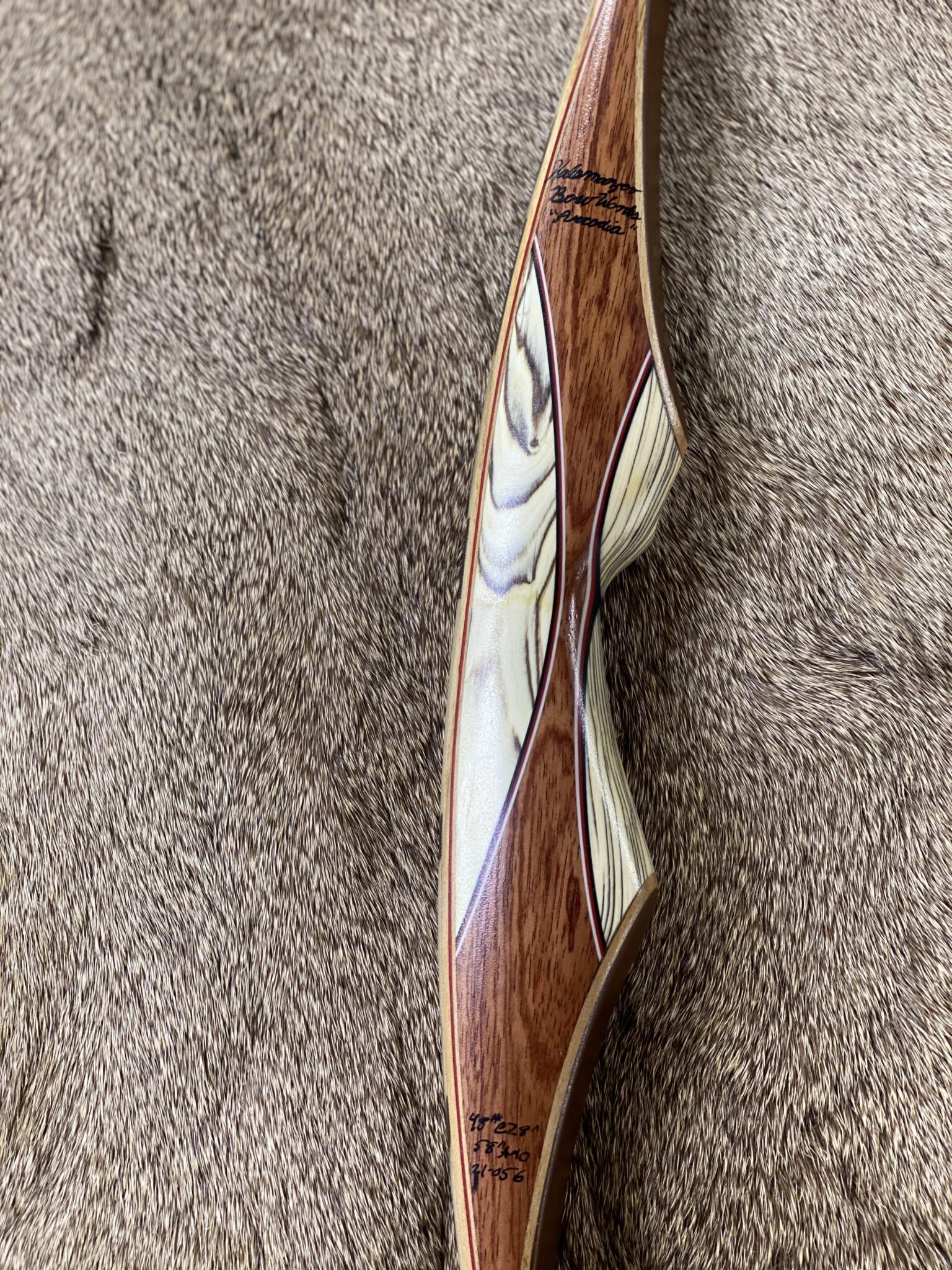 Arcadia Longbow - Kalamazoo Bow Works