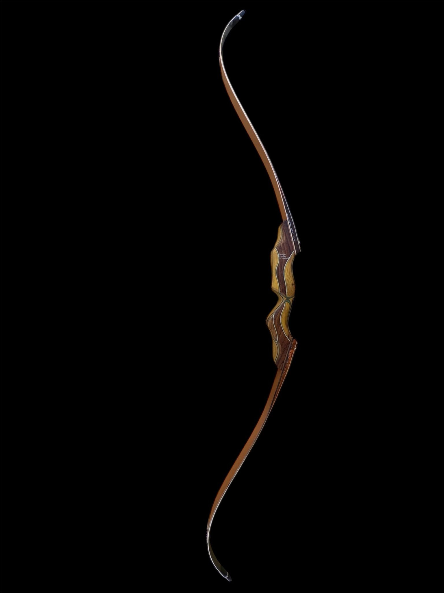 Heritage T.D. Recurve; RH, Short Riser, Long limbs,62″ AMO, 52#@28 ...