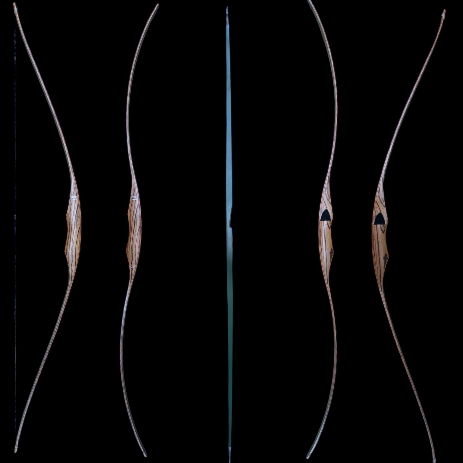 62″ RH Arcadia Longbow, 47#@28″ - Kalamazoo Bow Works
